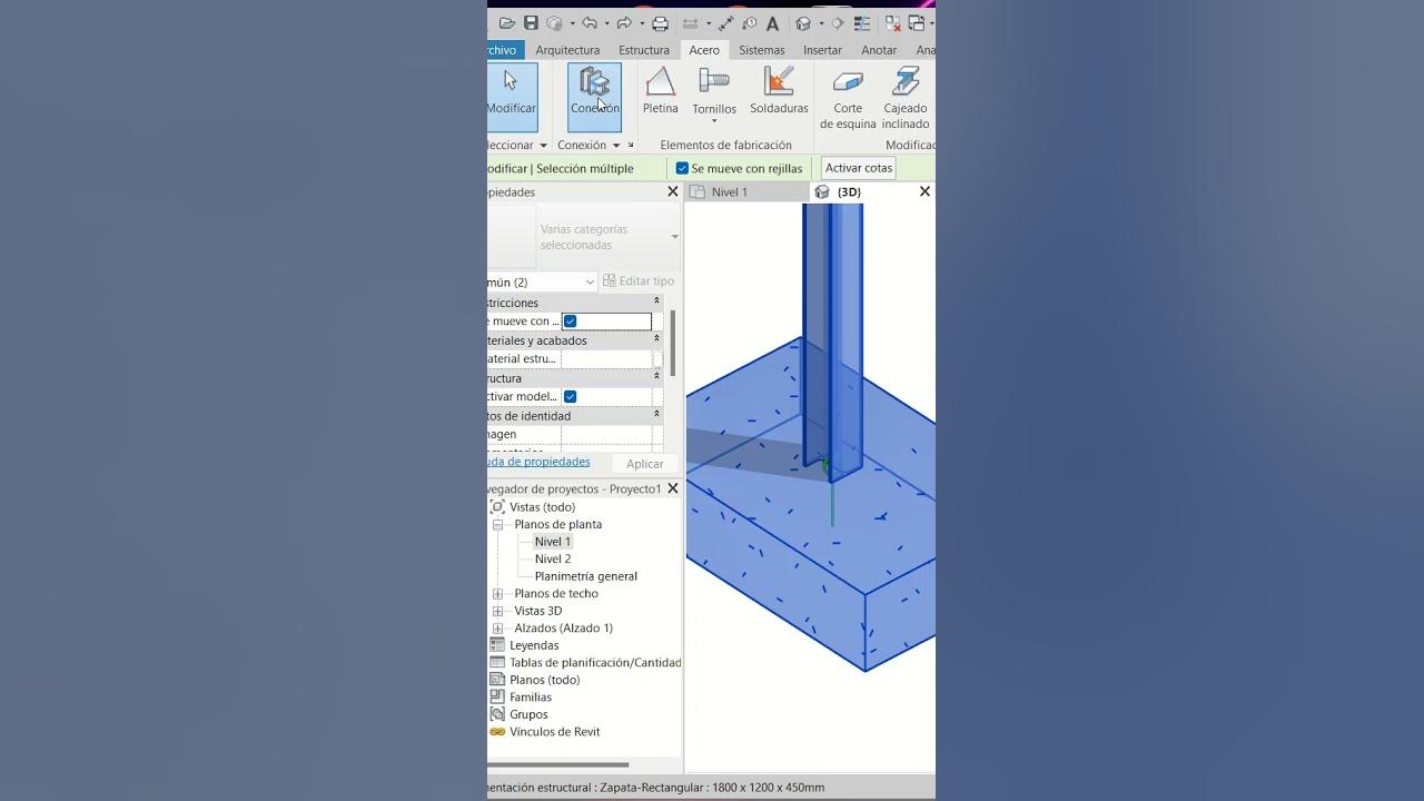 🔴Tutorial de Revit Estructural 🔴 Creando Conexiones de Acero en Revit: Tutorial Completo - YouTube