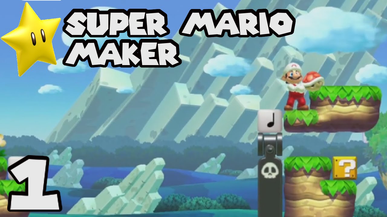 Let's Play Super Mario Maker #1: Meine ersten Level! - YouTube