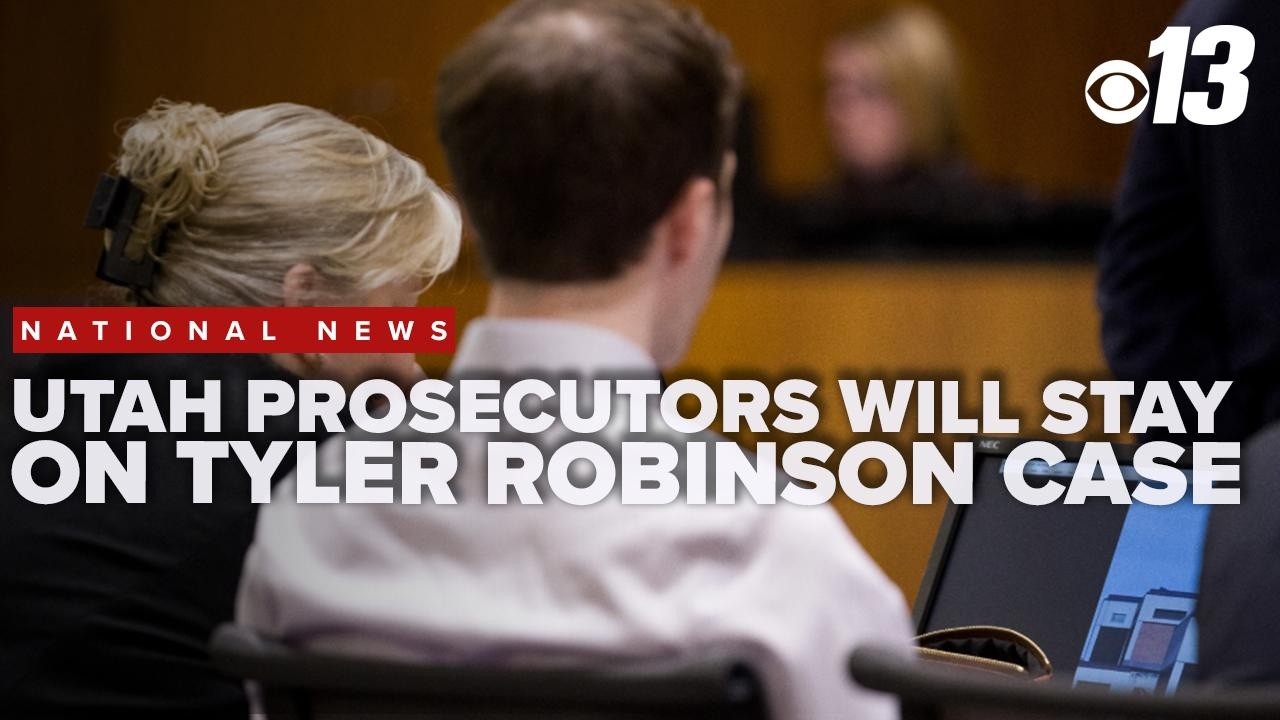 Utah prosecutors will remain on Tyler Robinson case, judge rules - YouTube