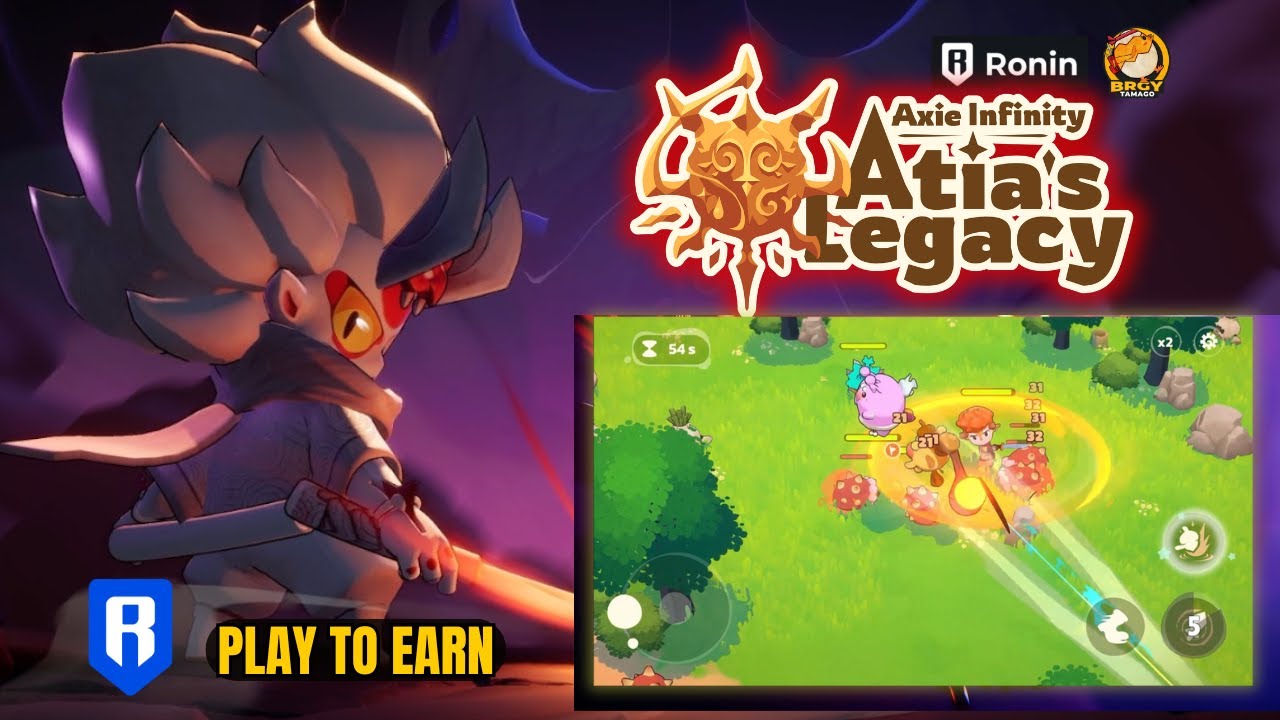 #1 Trending NEW MMORPG Axie Infinity Atia's Legacy Gameplay REVIEW How ...