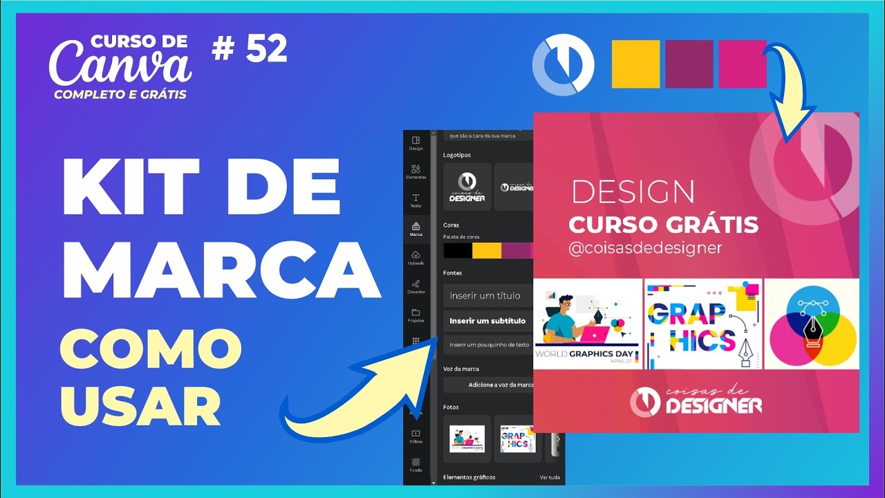 Como Usar O Kit De Marca Do Canva De Modo Fácil E Profissional Youtube