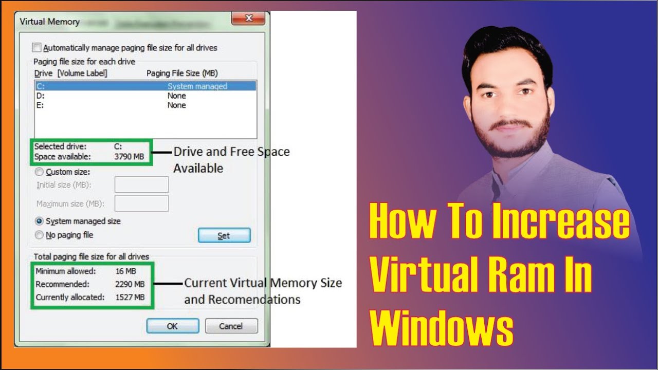 How To Increase Virtual Ram on Windows 11/10 Increase PC Performance ...