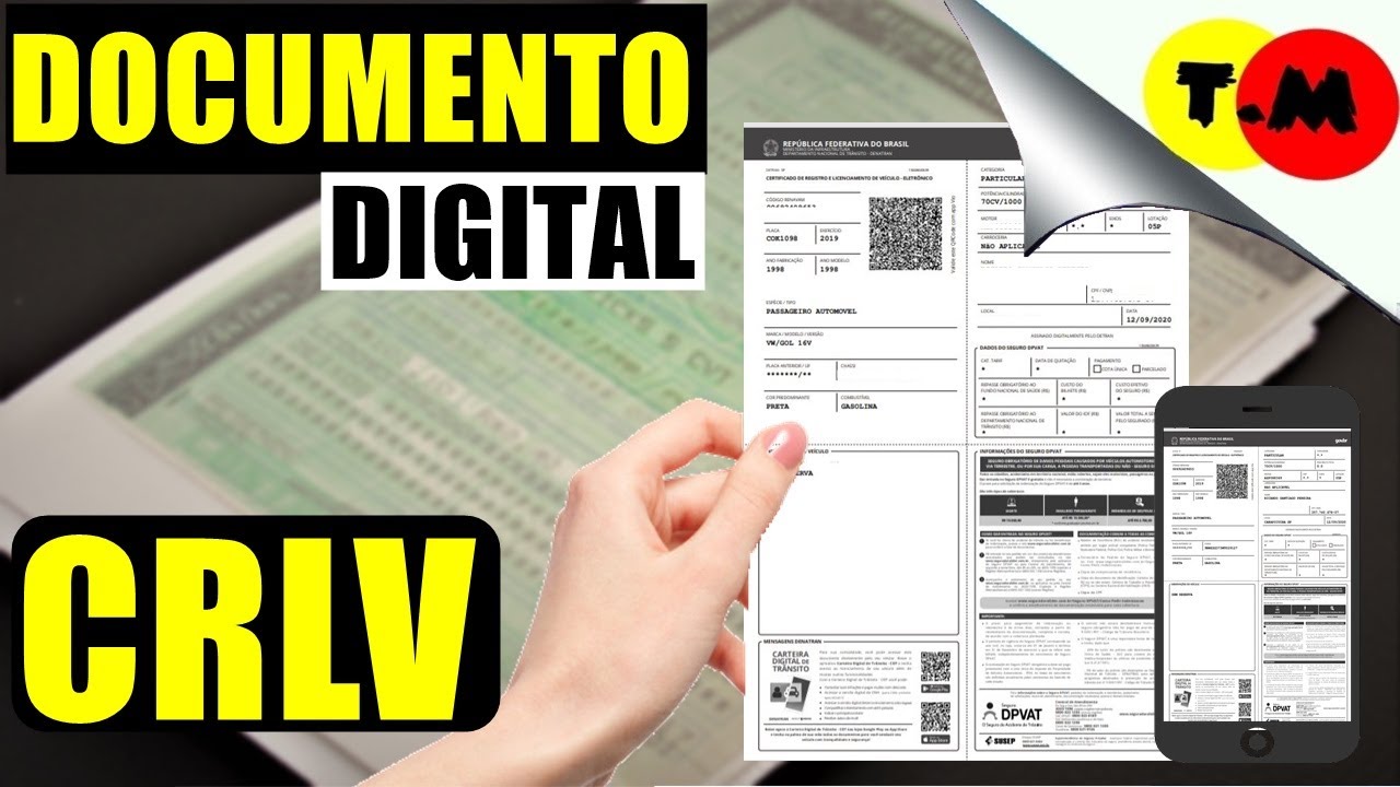 CRLV DIGITAL PASSO A PASSO - COMO IMPRIMIR O CRLV DIGITAL VEJA COMO É ...