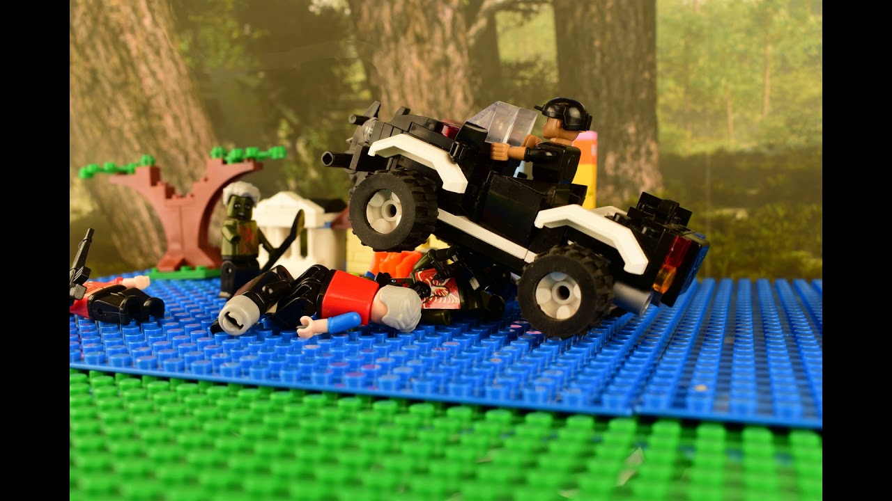 AH ZOMBIES! Attack, #lego #stopmotion! Help! - YouTube