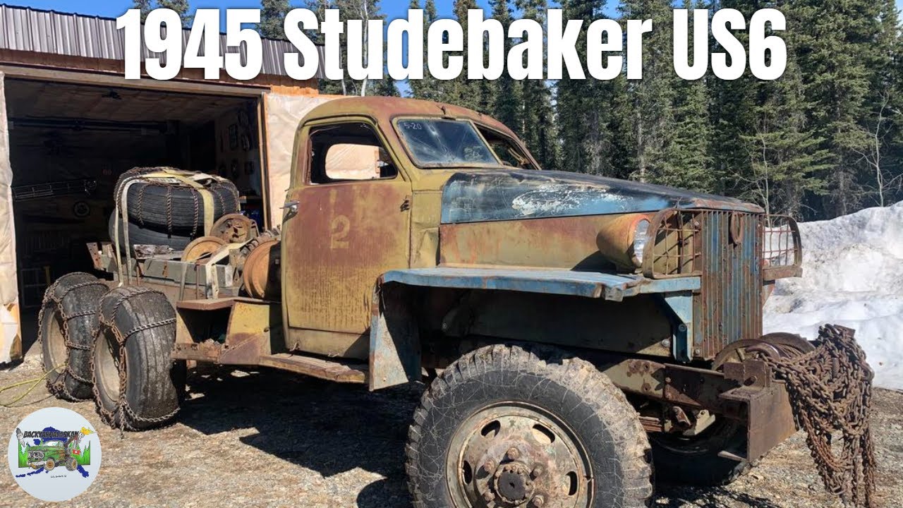 1945 Studebaker US6 “Frozen in Time” - Assessing the Beast! - YouTube