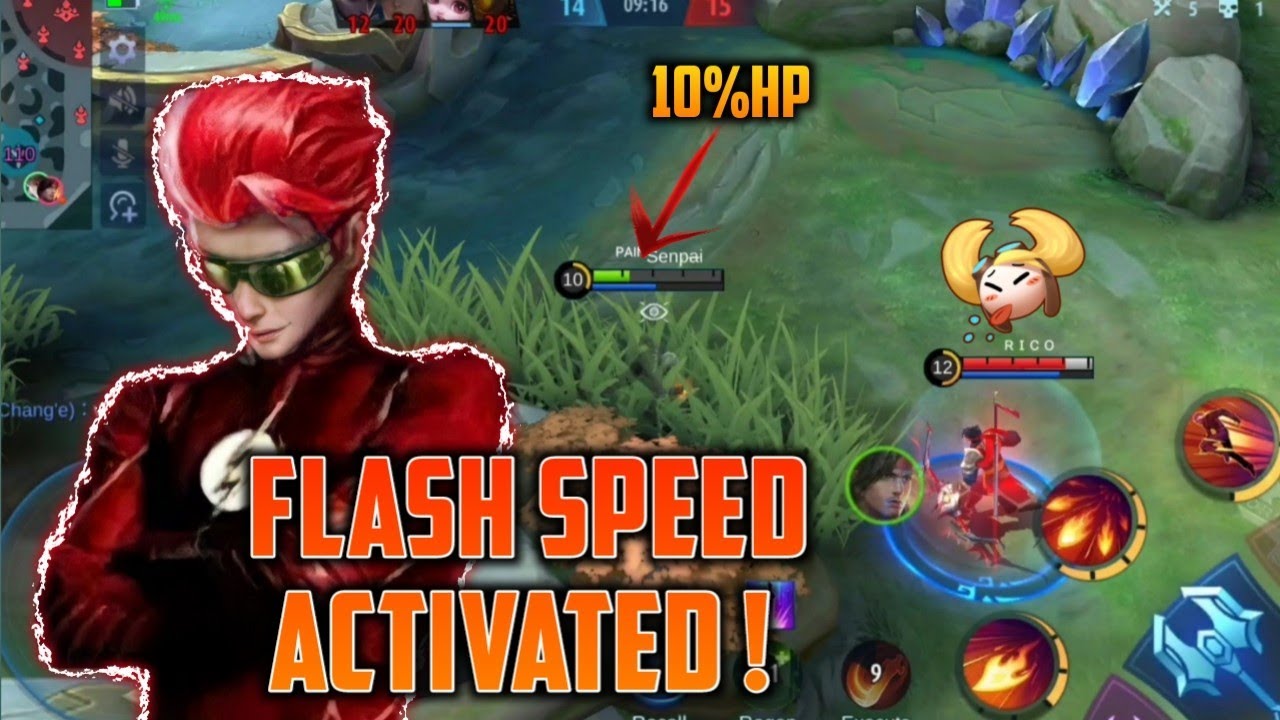 Flash speed activated! - Gusion Montage#7 - Mobile Legends - YouTube
