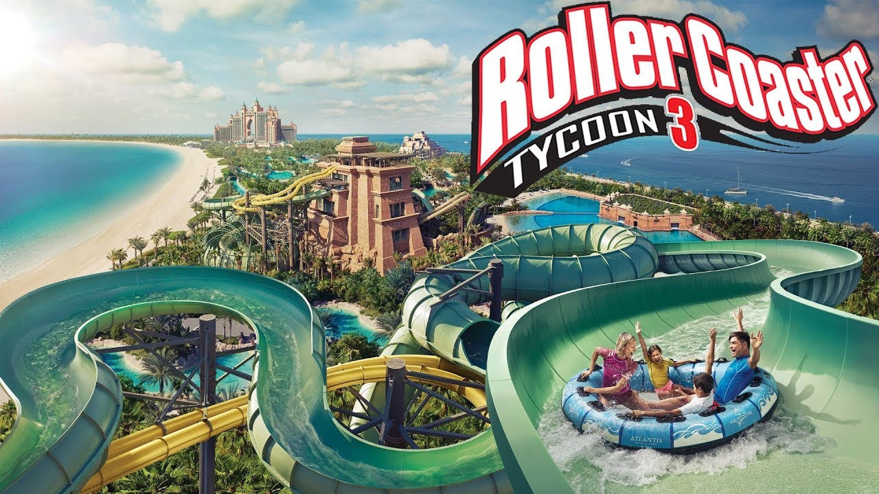 WAVE POOL - RollerCoaster Tycoon 3 - YouTube