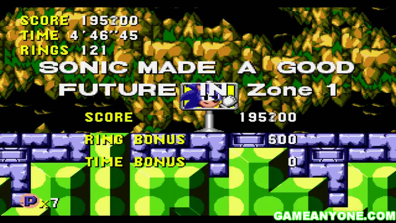 Sonic CD - Tidal Tempest Zone Act 1 & Special Stage 5 - YouTube