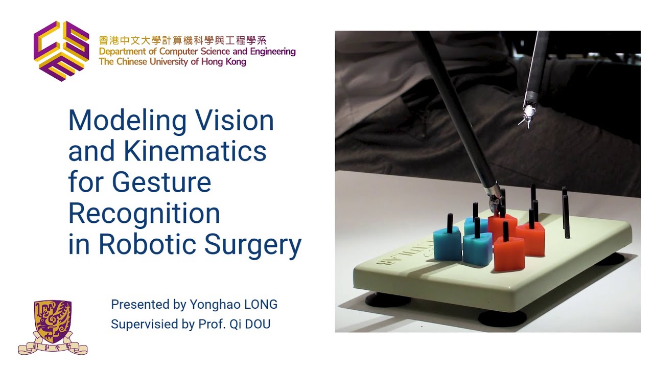 Modeling Vision And Kinematics For Gesture Recognition In Robotic