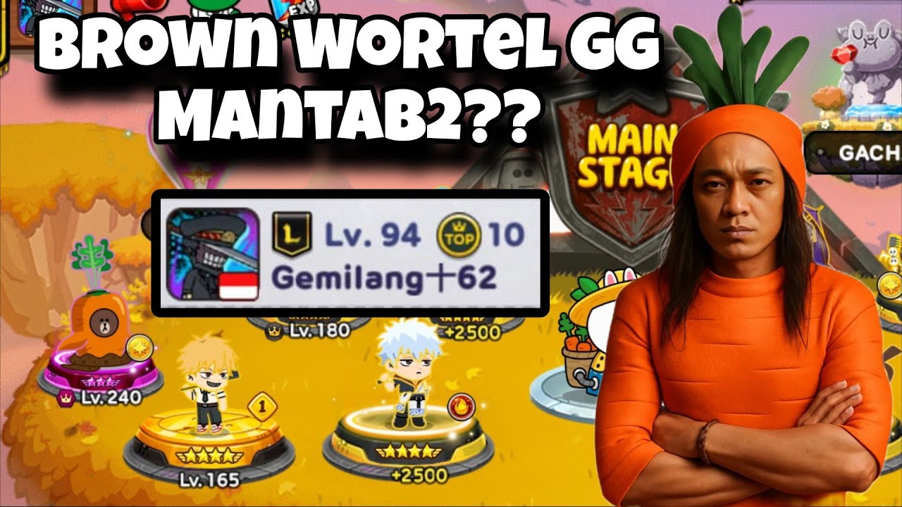 Review Carrot Brown Hyper Master !! ID Gemilang+62 !! Line Rangers Sept 2025 !! - YouTube