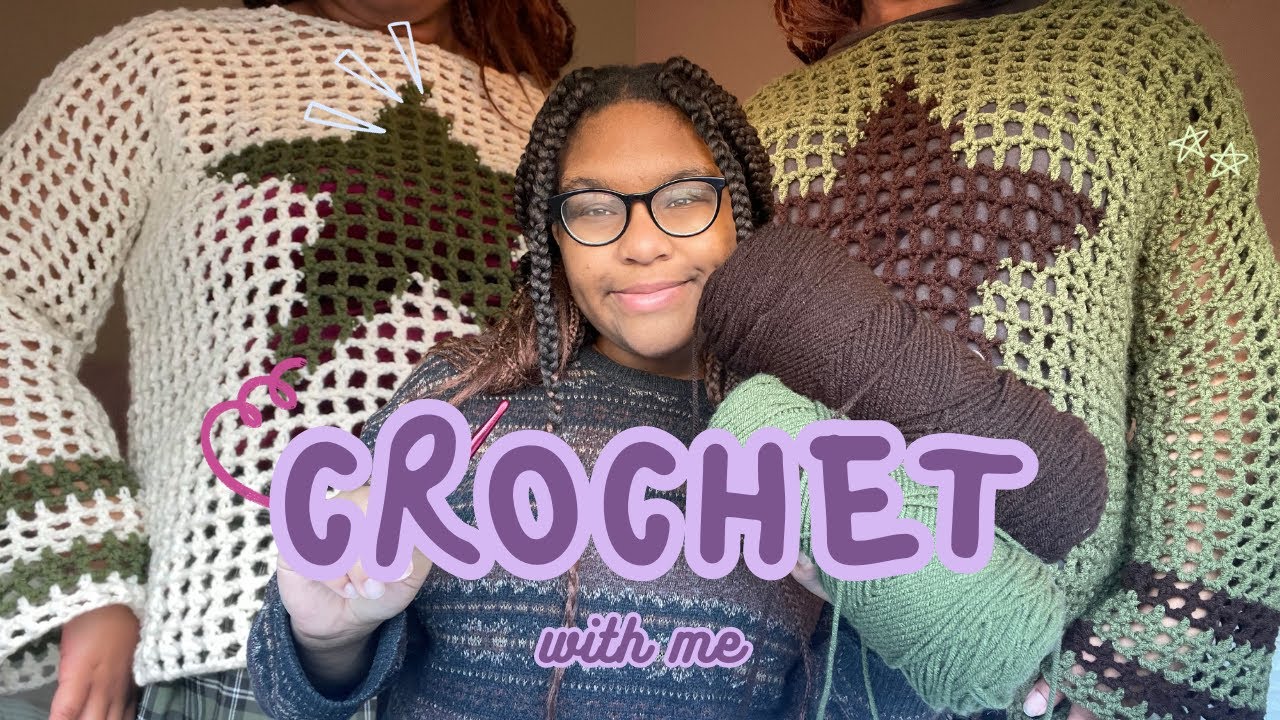 crochet vlog: finish an order + projects with me - YouTube