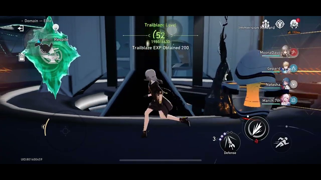 HSR : World 6 Difficulty 2 persevation full blessing path - YouTube