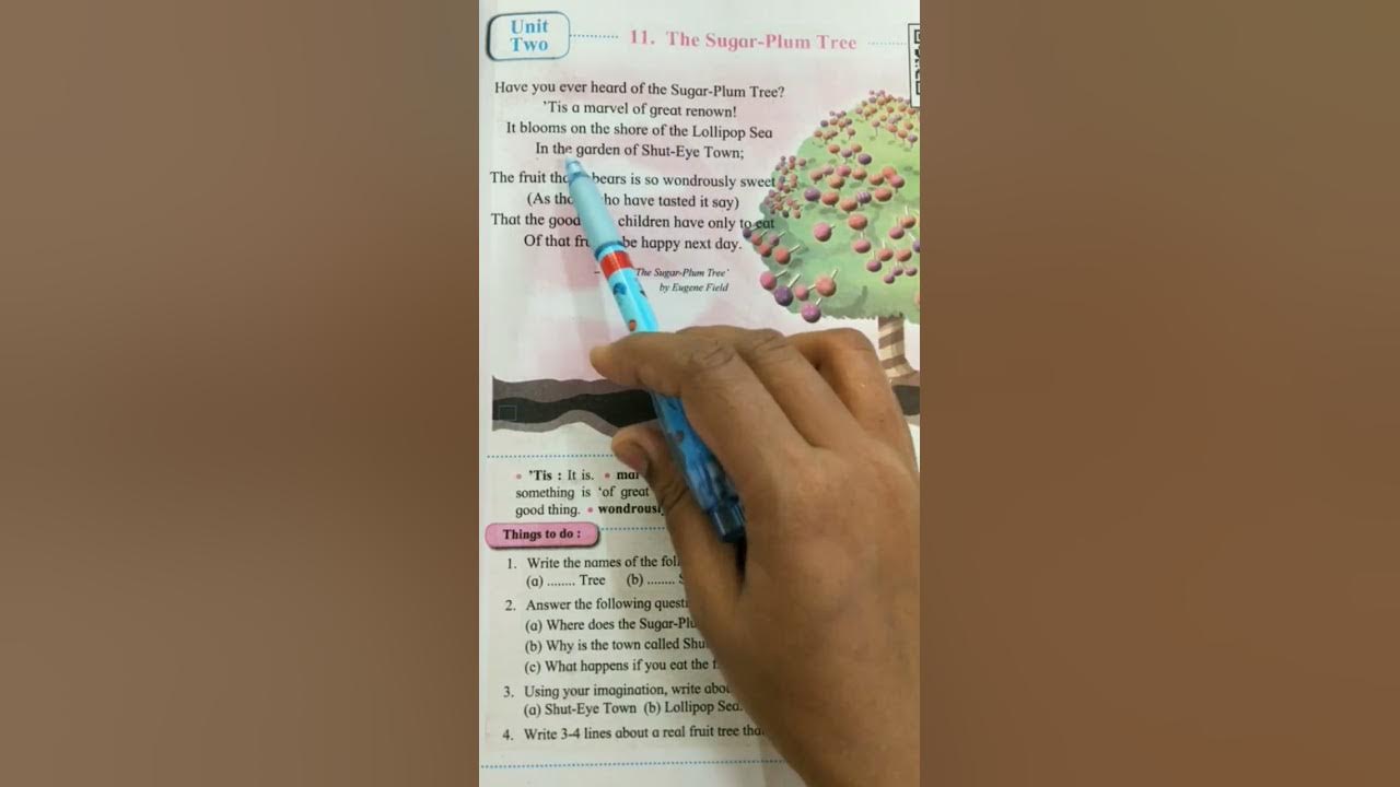 The Sugar Plum Tree-Std.3 -Lesson 11- English Balbharati-Maharashtra ...