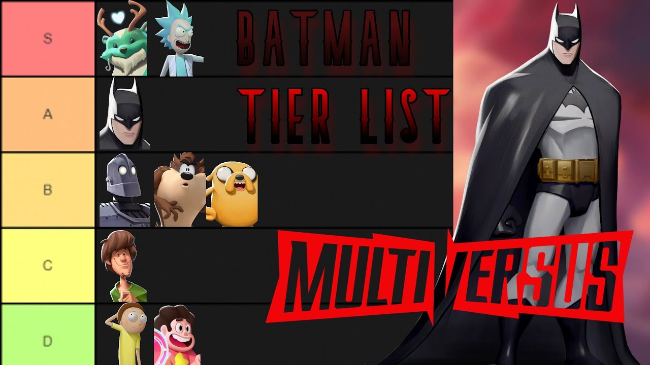 Batman Pro Tier List MultiVersus - YouTube