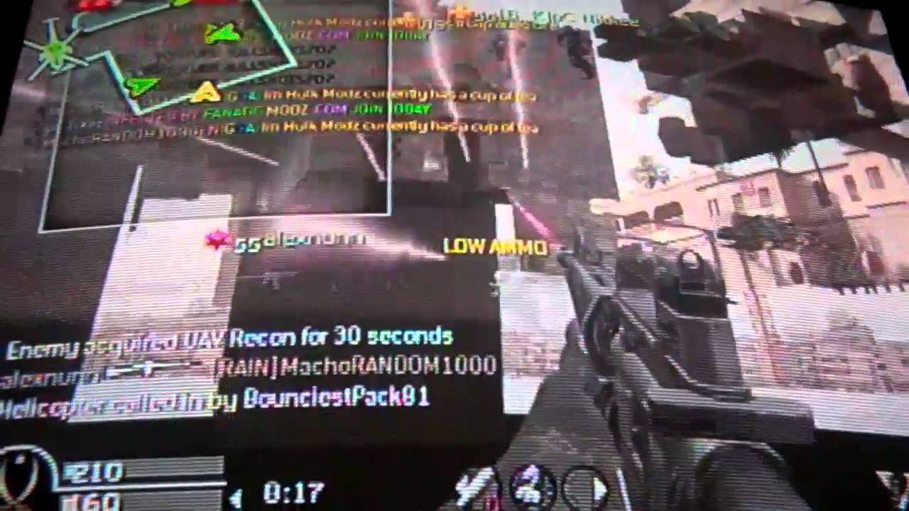 automatic m16 in cod4 + cod 4 infection - YouTube