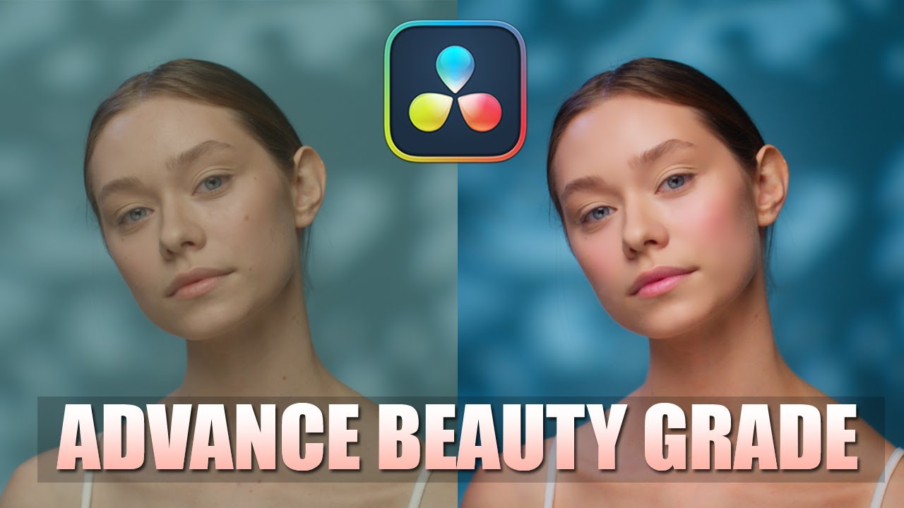 Beauty Grading| How to do Beauty skin retouch Grading in DaVinci ...