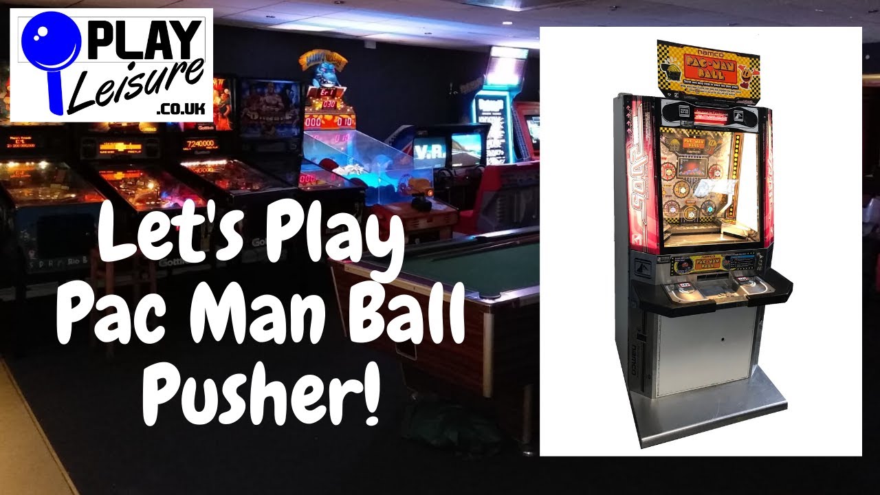 Let's Play... Namco's Pac Man Ball 2p Pusher! It's raining coins at ...