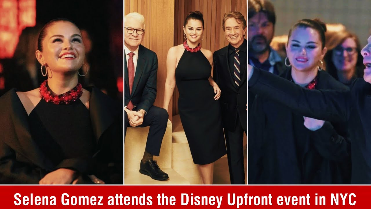 Selena Gomez attends the Disney Upfront event in New York City with ...