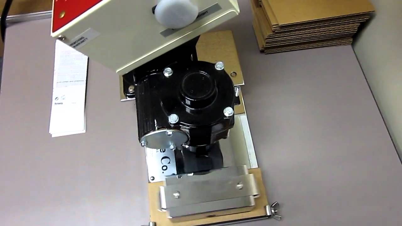 Sutherland 2000 Rub Tester - YouTube