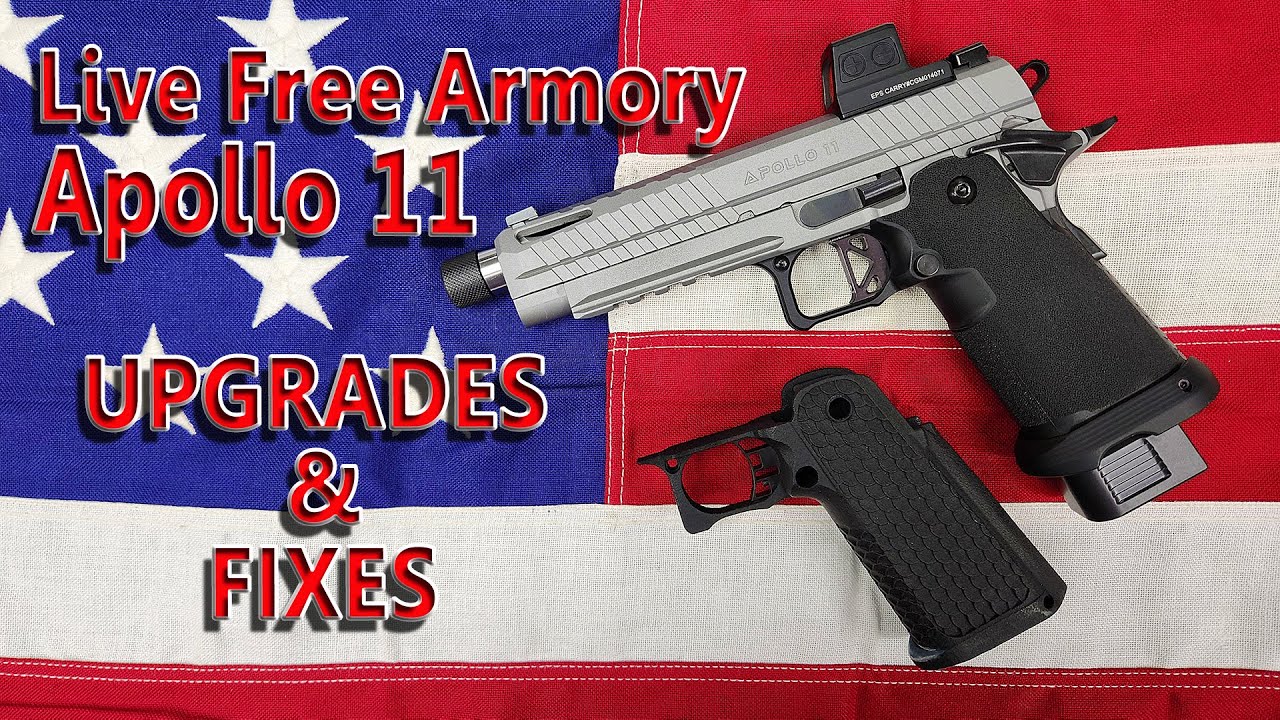 Live Free Armory Apollo 11 - Upgrades and Fixes - YouTube