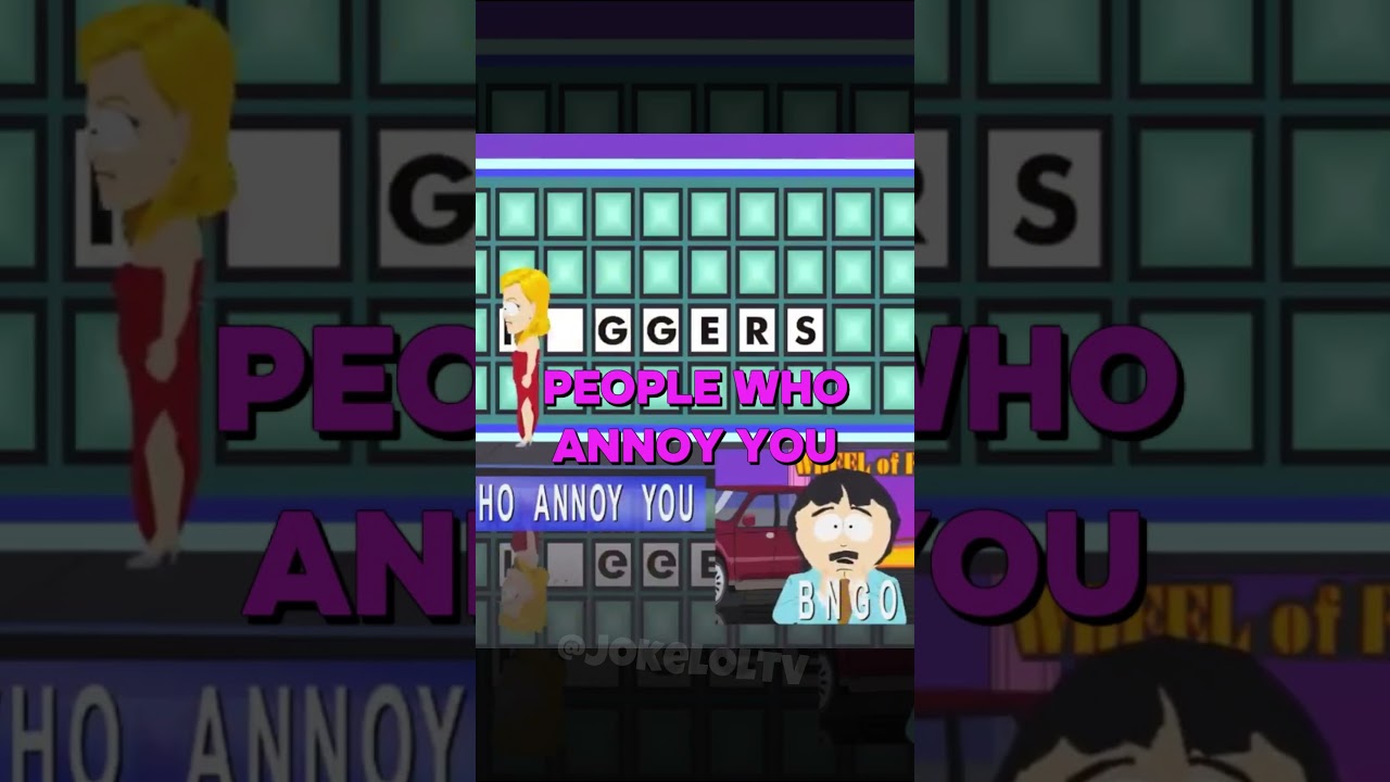 South Park Randy Wheel Of Fortune 1665
