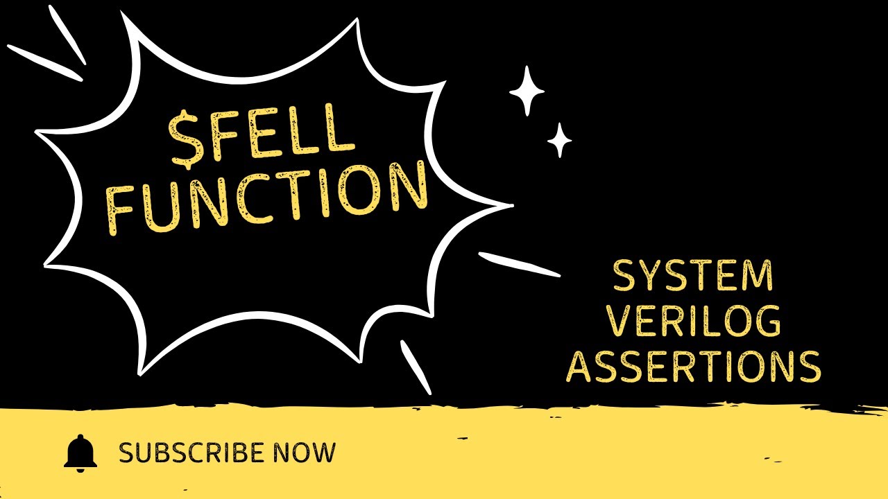 Fell Function In Systemverilog System Verilog Assertions Full 5932