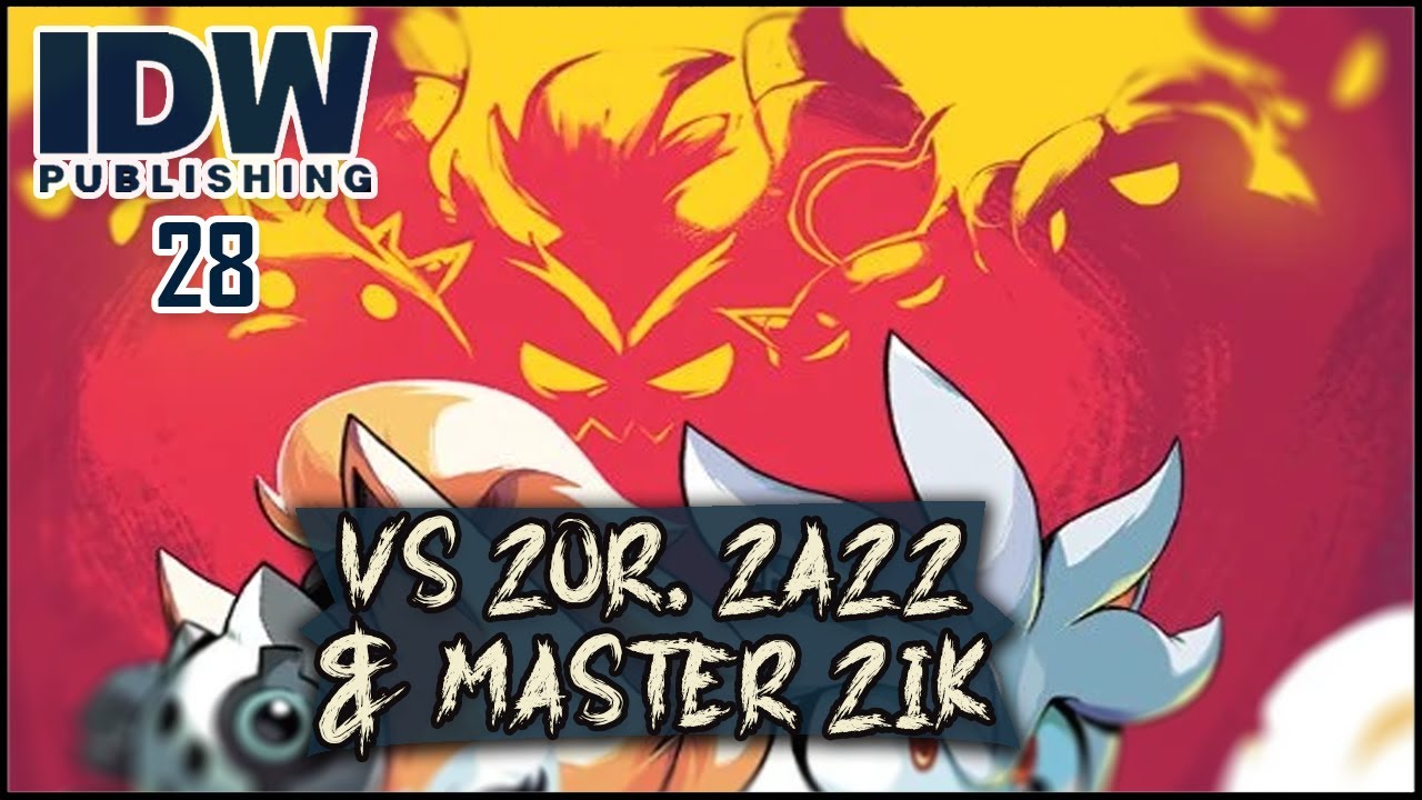 Sonic IDW Comics #28 | VS Zor, Zazz & Master Zik - YouTube