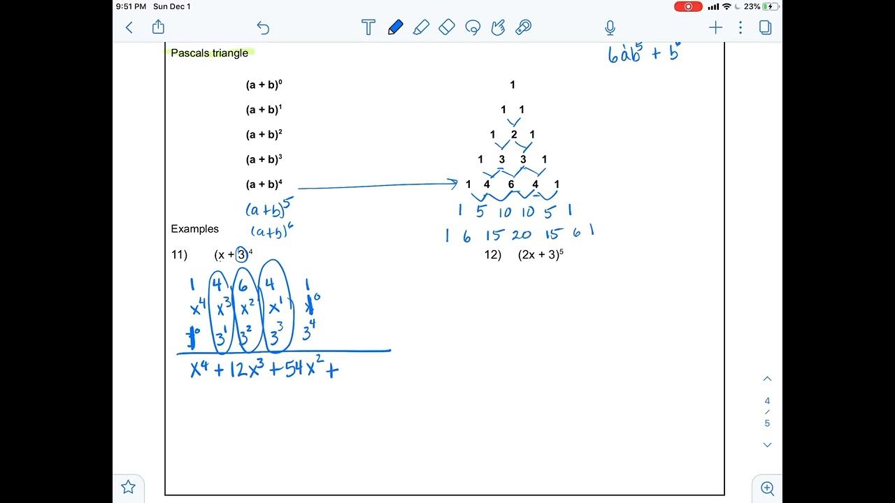 Pascal’s Triangle - YouTube