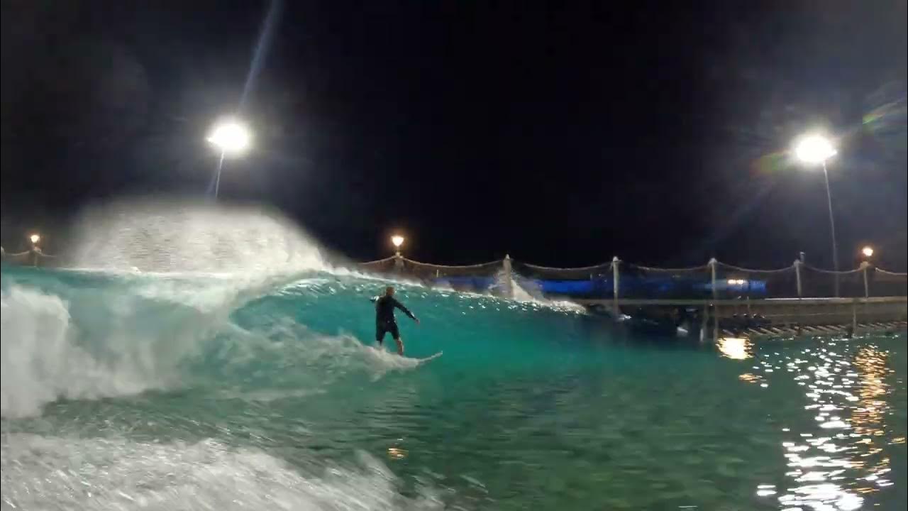 Surfing at Kelly Slaters Wave Ranch - Shredding - YouTube