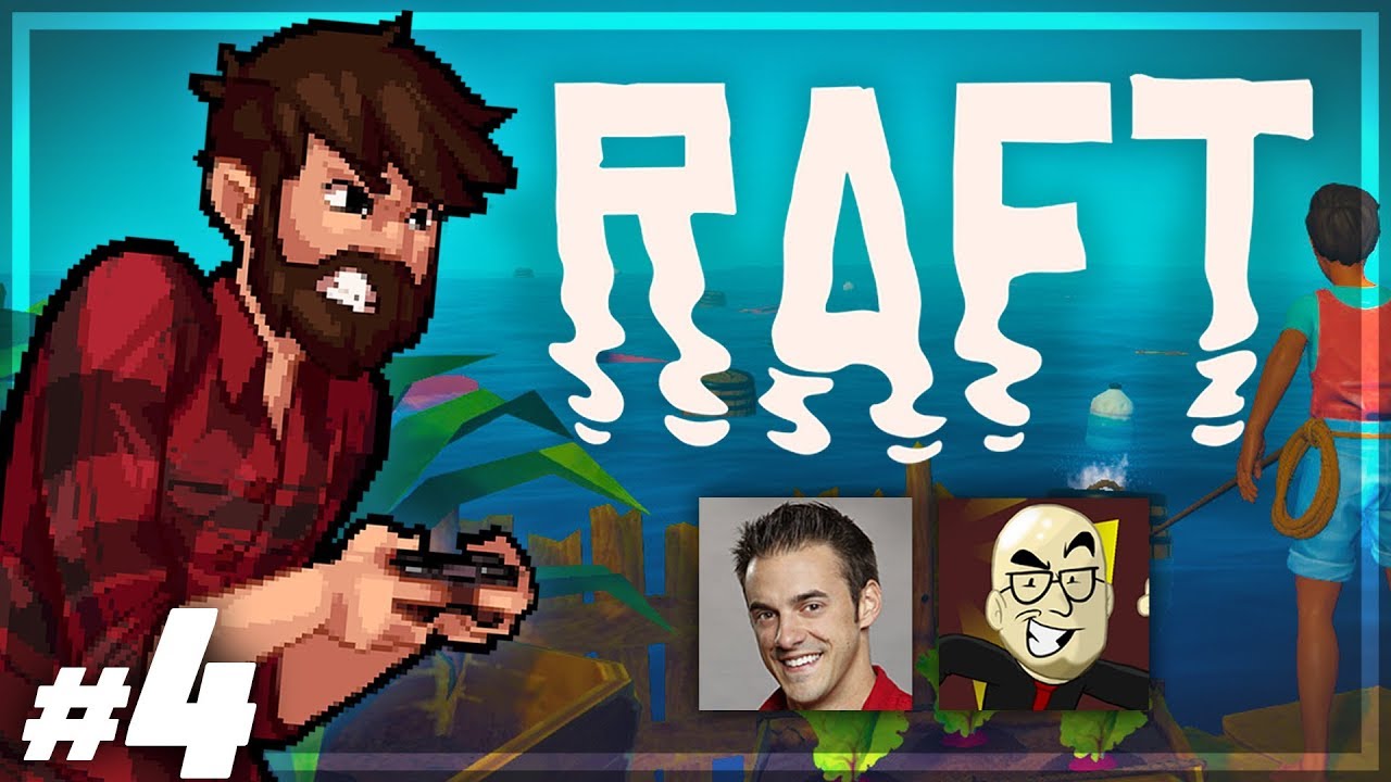 Raft | GOVERNMENT CONSPIRACY | Let's Play Raft Gameplay Episode 4 - YouTube
