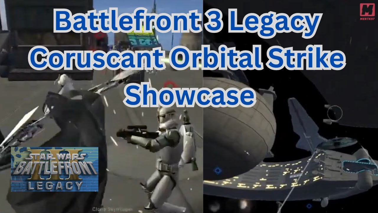 First Time Battlefront 2 Mods! Battlefront 3 Legacy Orbital Strike ...