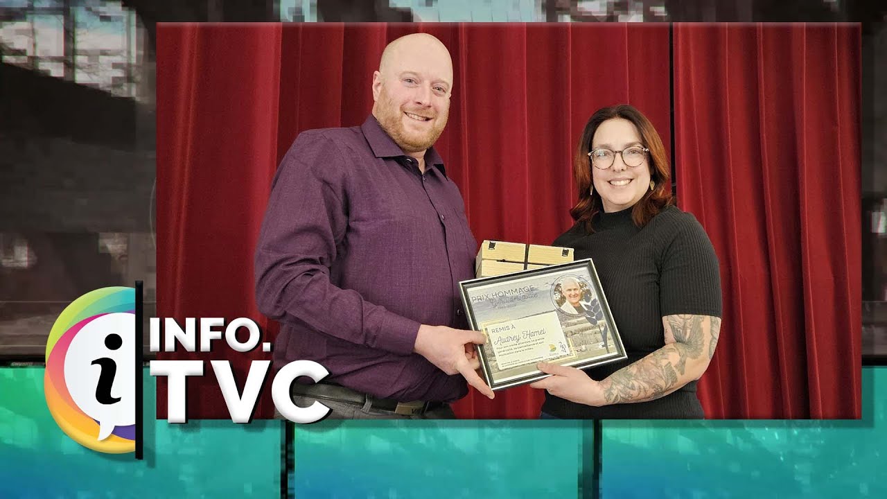 I.TVC HEBDO - Audrey Hamel récipiendaire du prix hommage Gérald Lavoie ...