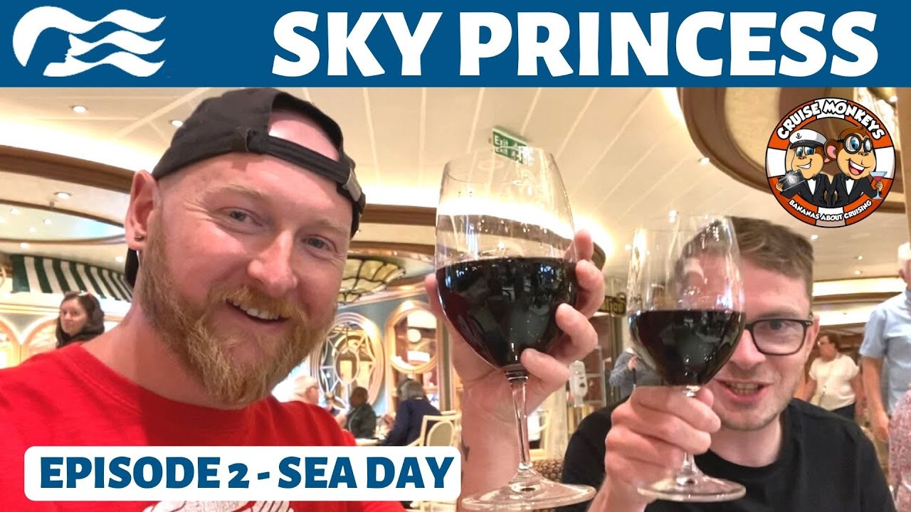 Sky Princess - Sea Day & FORMAL night - Norwegian Fjords Episode 2 ...
