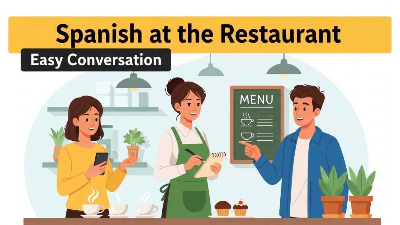 Spanish at the Restaurant 🍔 The Phrases You’ll Actually Use to Order ...