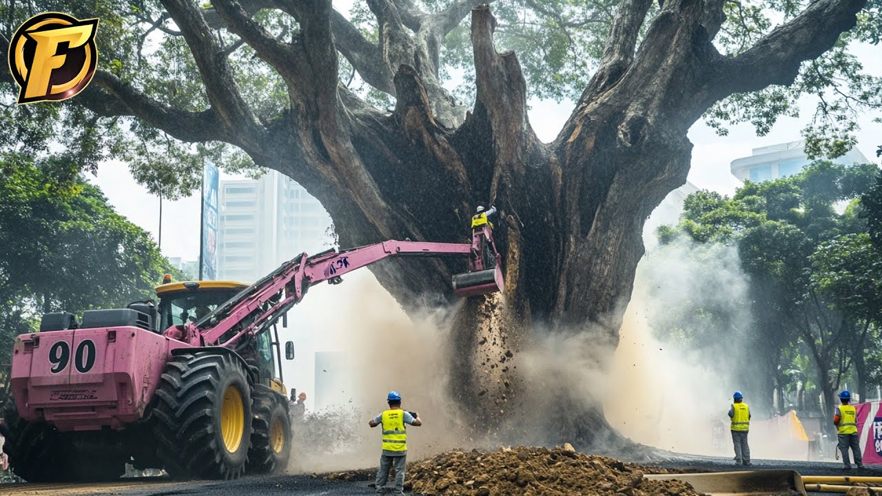 155 Incredible Fastest Chainsaw Machines for Cutting Trees | Powerful ...