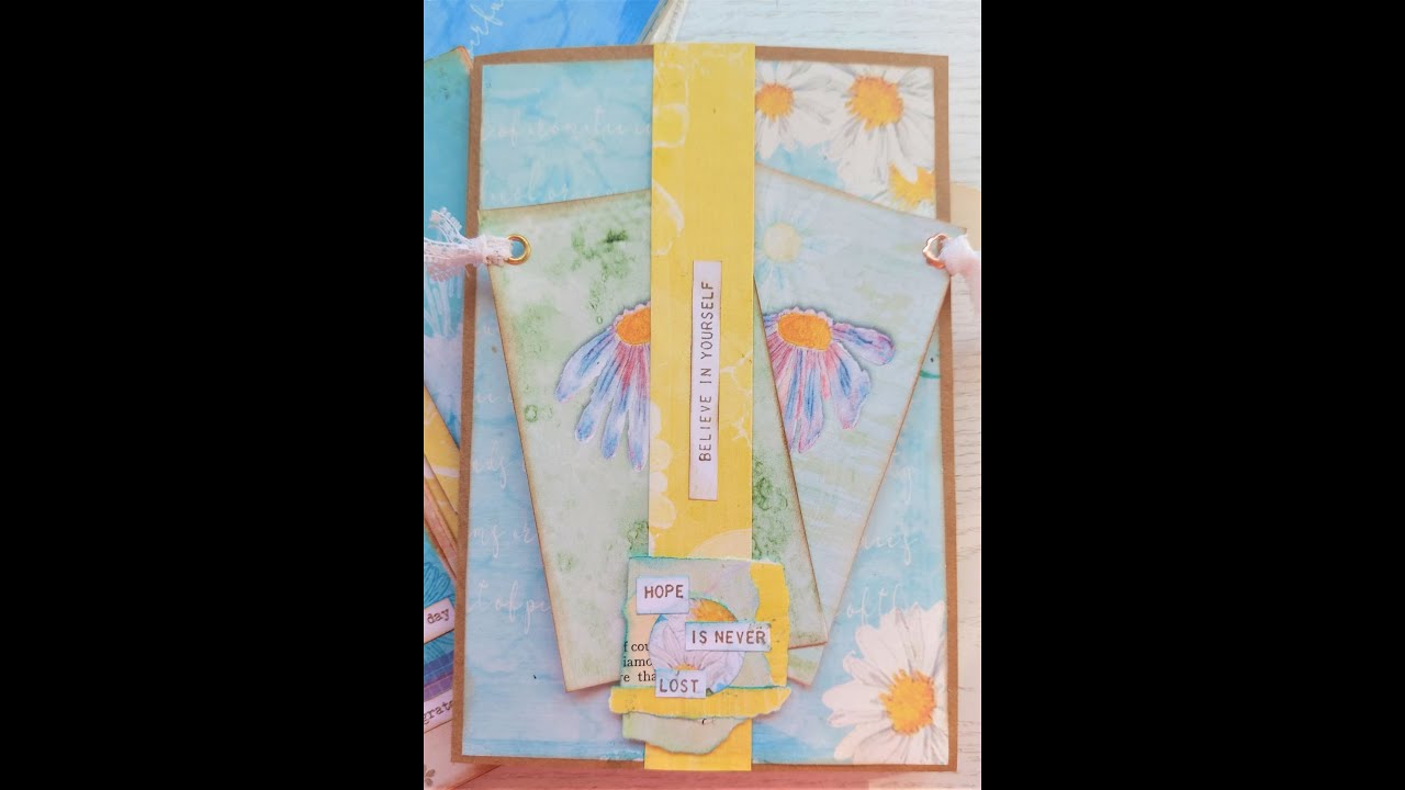 Daisy journal & file folder digital kit - YouTube