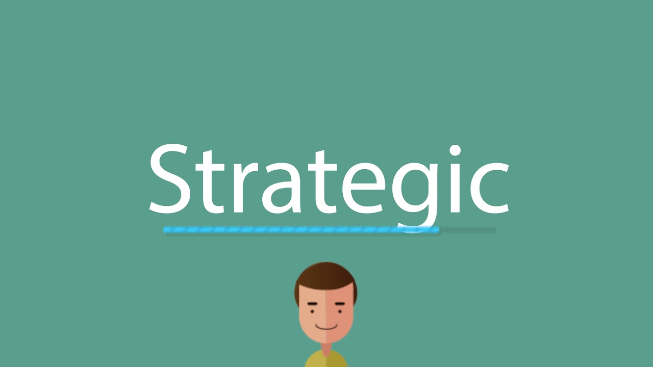 Strategic pronunciation - YouTube