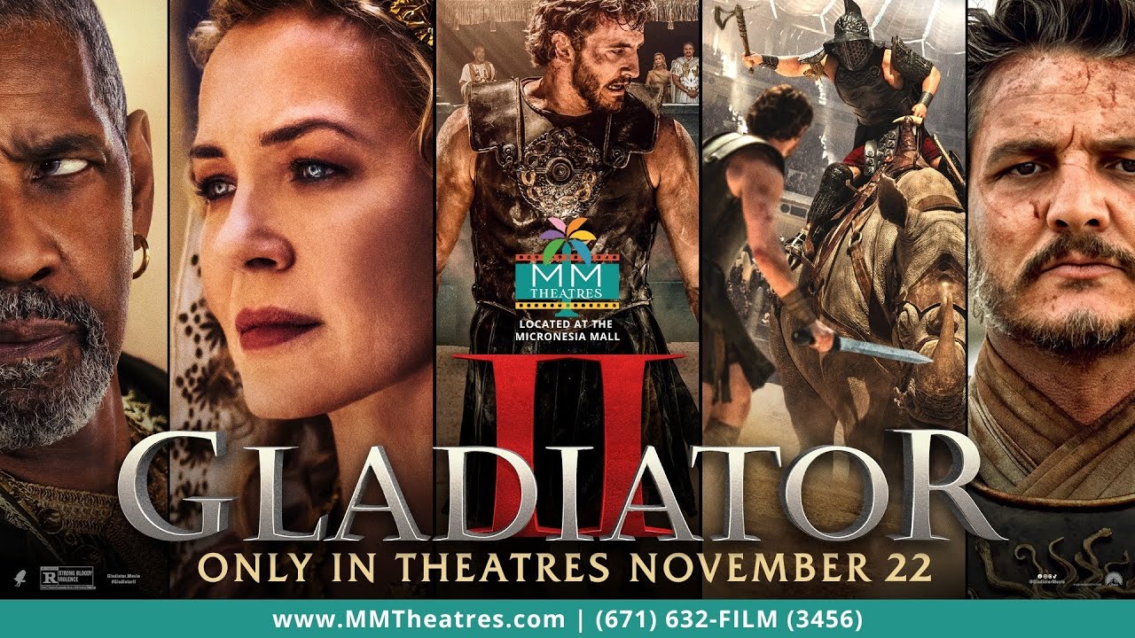 Gladiator II trailer | Now Playing at MM Theatres - YouTube