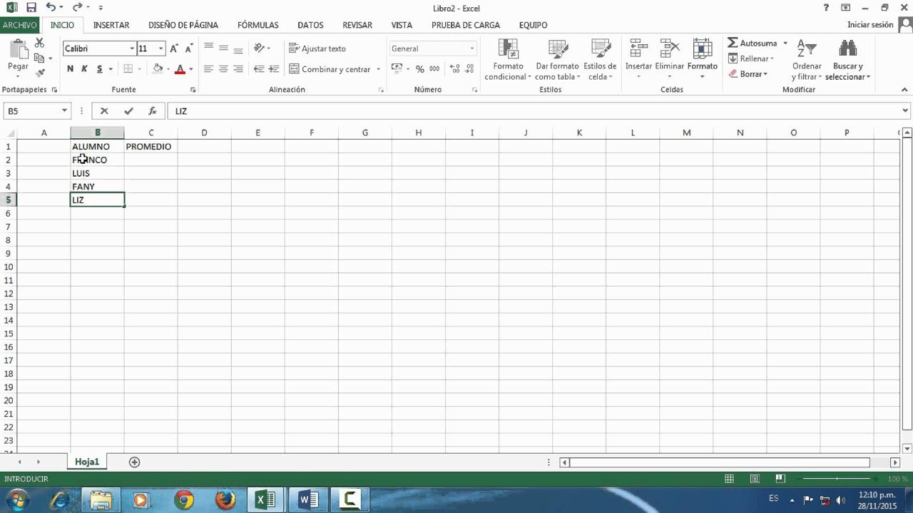 FUNCIÓN MAX EN EXCEL 2013 - YouTube