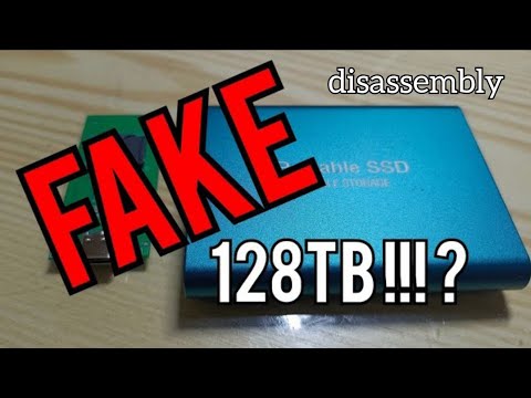 Fake Portable Mobile SSD From Aliexpress - 128TB = 60Gb electronics ...