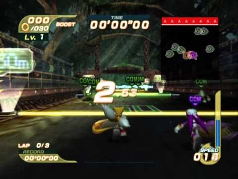 Sonic Riders - Playthrough [Part 4 - Story Mode: Heroes - Green Cave ...