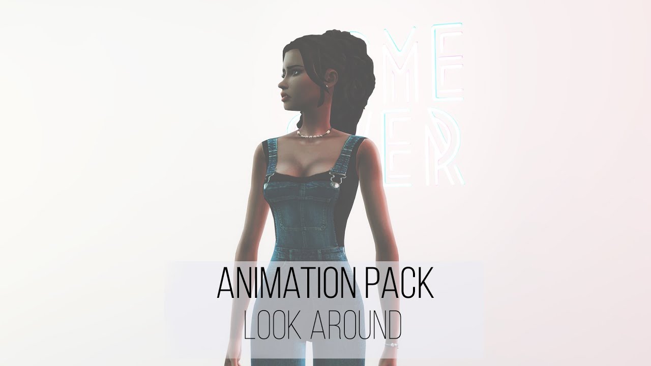 Animation pack sims 4 | Look around - YouTube