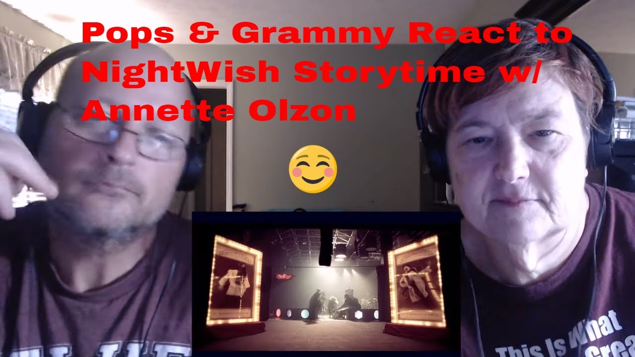 NightWish StoryTime Annette Olzon Reaction Video Pops & Grammy - YouTube