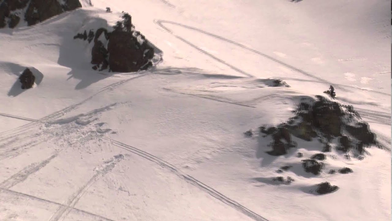 Snowmobile Jump TKO Crash - YouTube