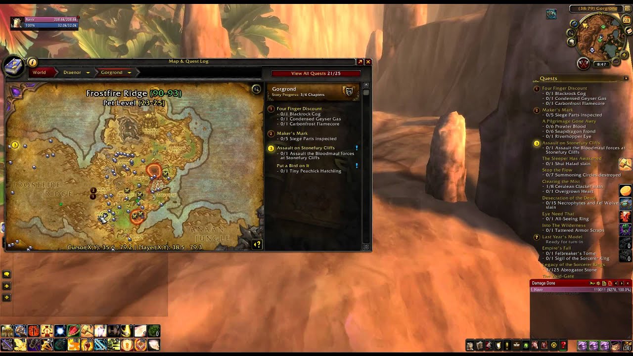 Where is Riptar Rare WoD Gorgrond - YouTube