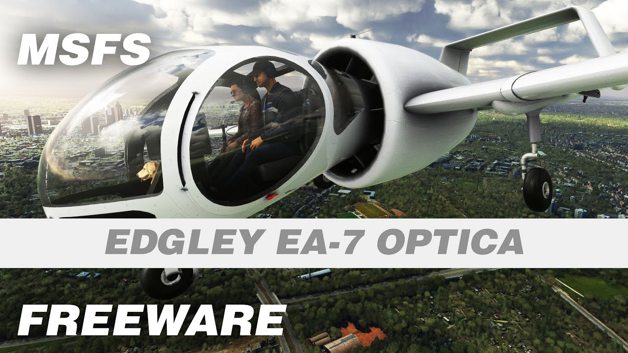 Edgley EA-7 Optica Freeware Aircraft Add-on for Microsoft Flight ...