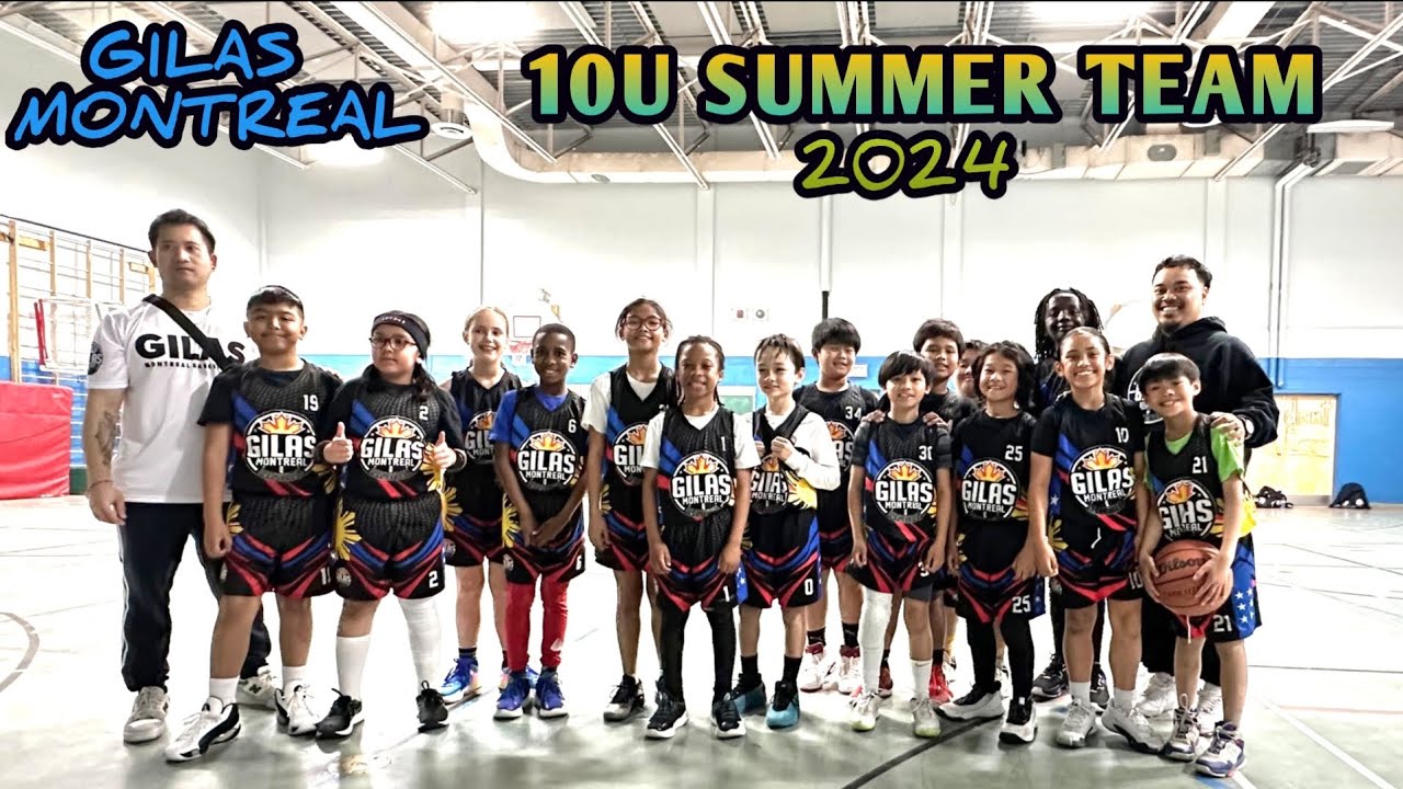 Gilas Montreal Basketball 10U Summer Team Highlights. - YouTube