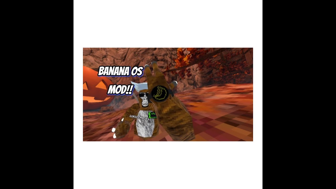 Banana OS mod!! (Gorilla tag VR) - YouTube