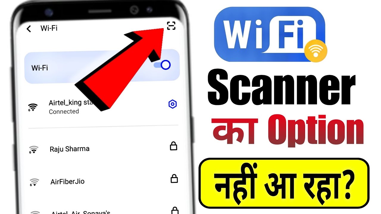 Wifi me scanner nahi aa raha hai | Wifi scanner not showing | Wifi me ...