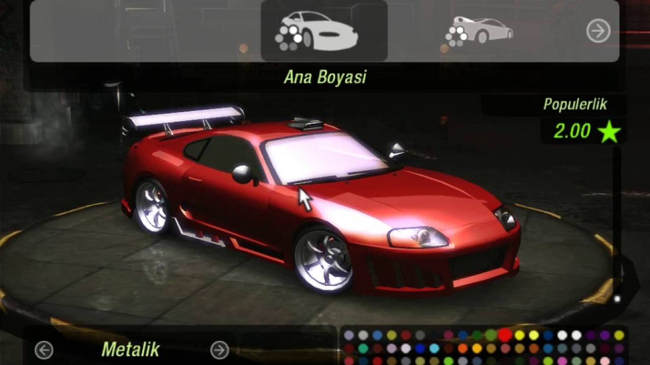 nfsu2 supra modofiye bölüm 1 - YouTube